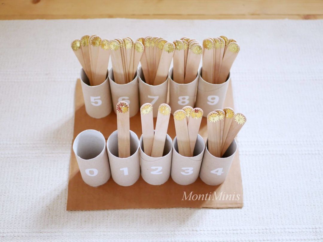 Upcycling-DIY: Montessori-inspirierter Spindelkasten - Montessori Blog ...